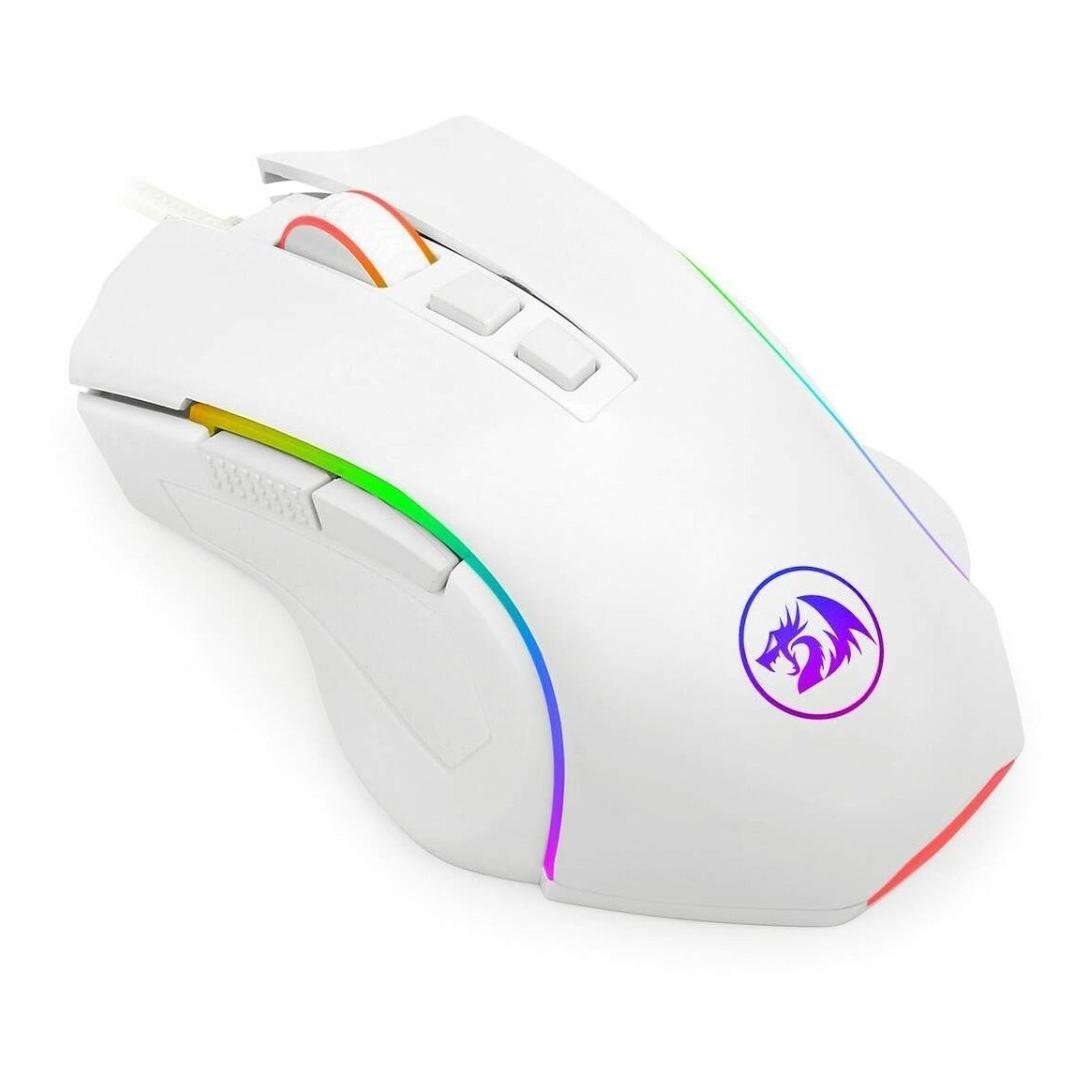 Mouse Gamer Redragon M607 Griffin White - TryHardware - Tecnología A Un ...